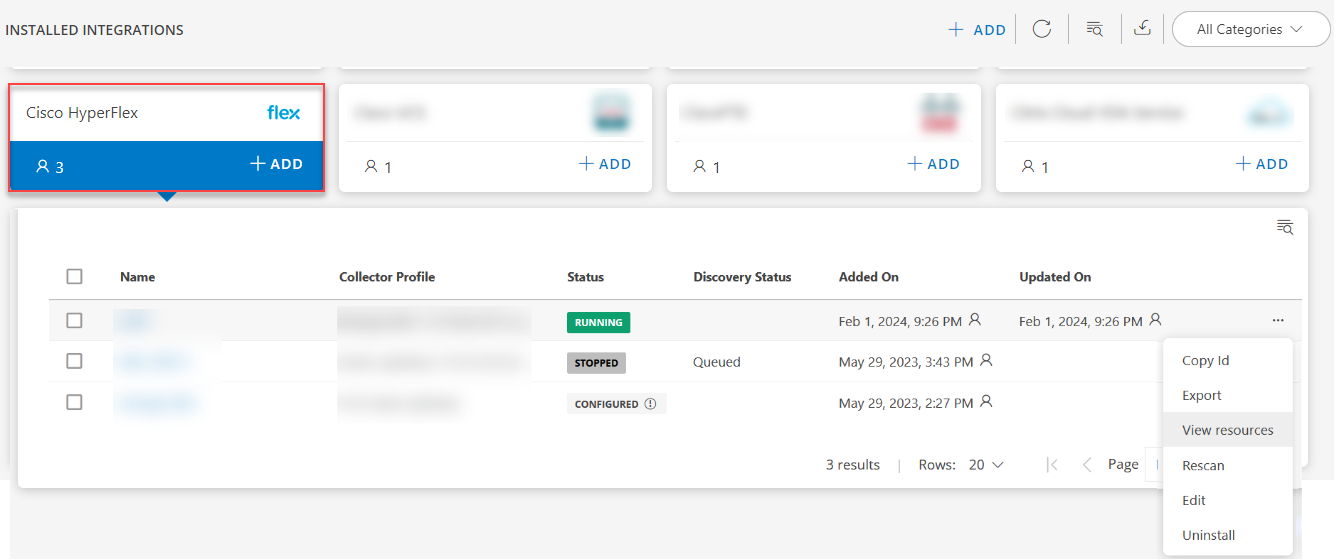 Cisco HyperFlex | OpsRamp Documentation